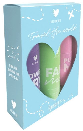 Design. Me Travel kit trio – The Fringe 17 Boutique